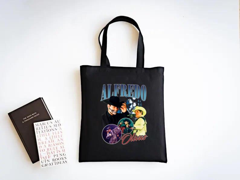 Alfredo Olivas Singer Bootleg Homage Retro TOTE BAGS Fan - Walmart.com