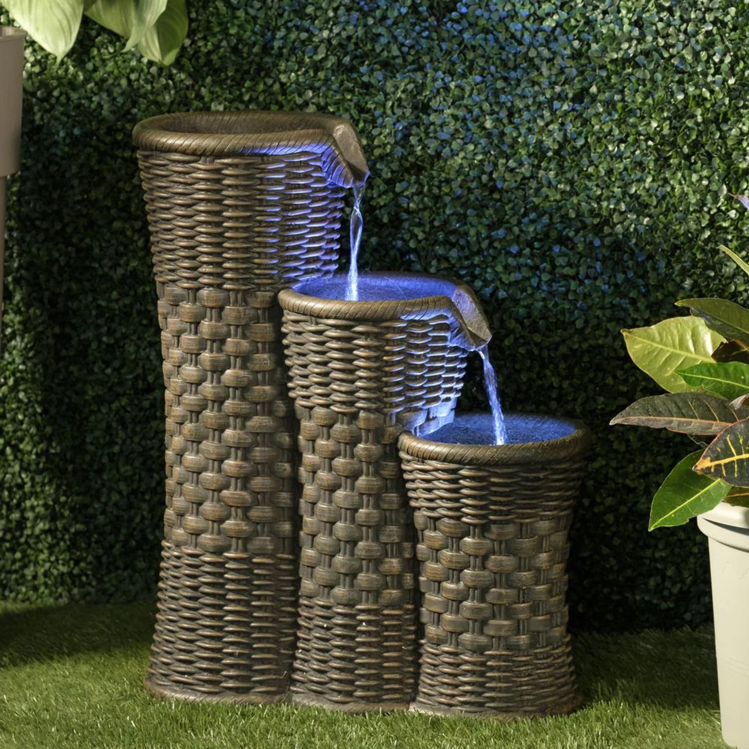 Alfresco Home Everwoven Outdoor Fountain - Walmart.com