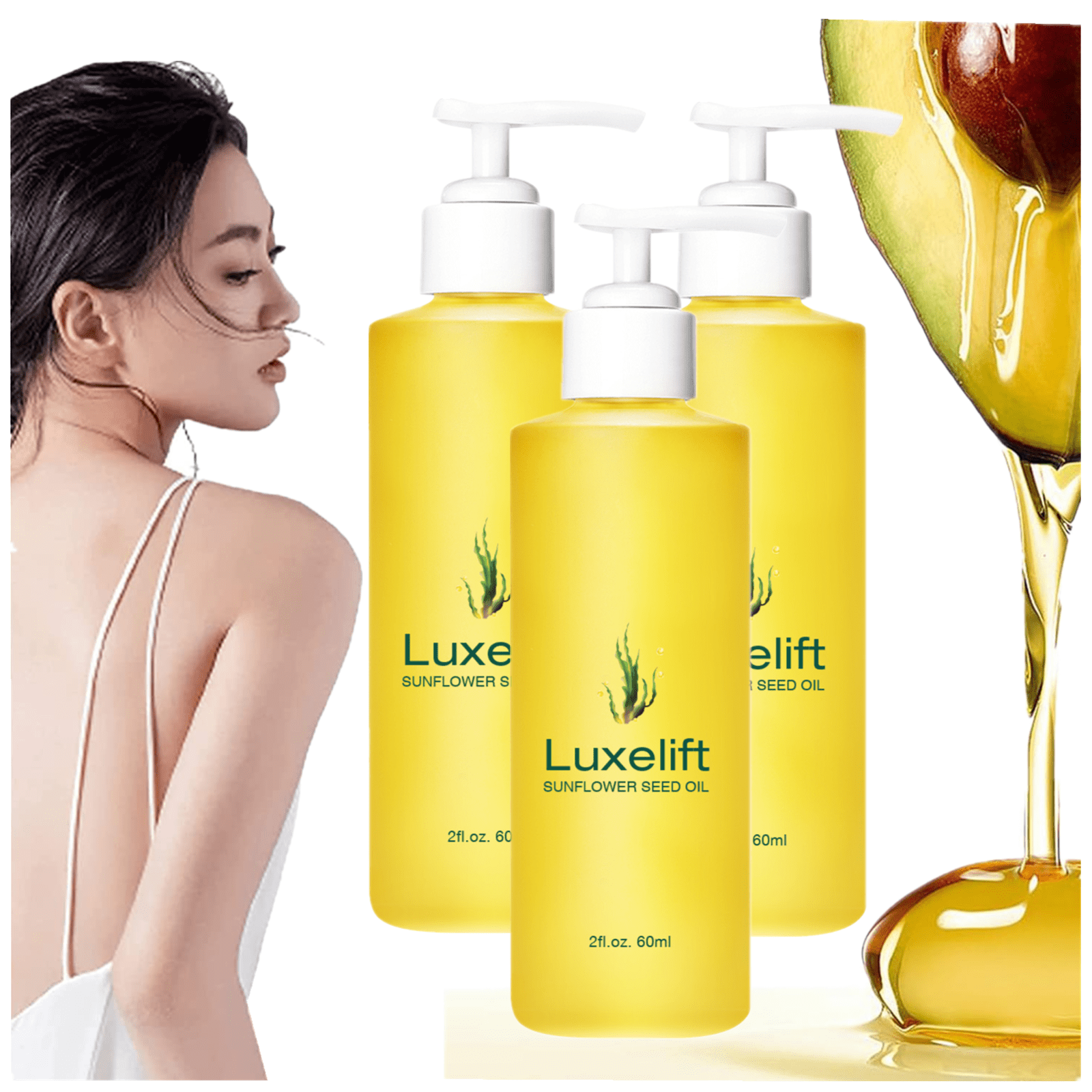 Algae Body Oil - Skin Firming Rejuvenation Oil, Fast Absorbing & Non ...