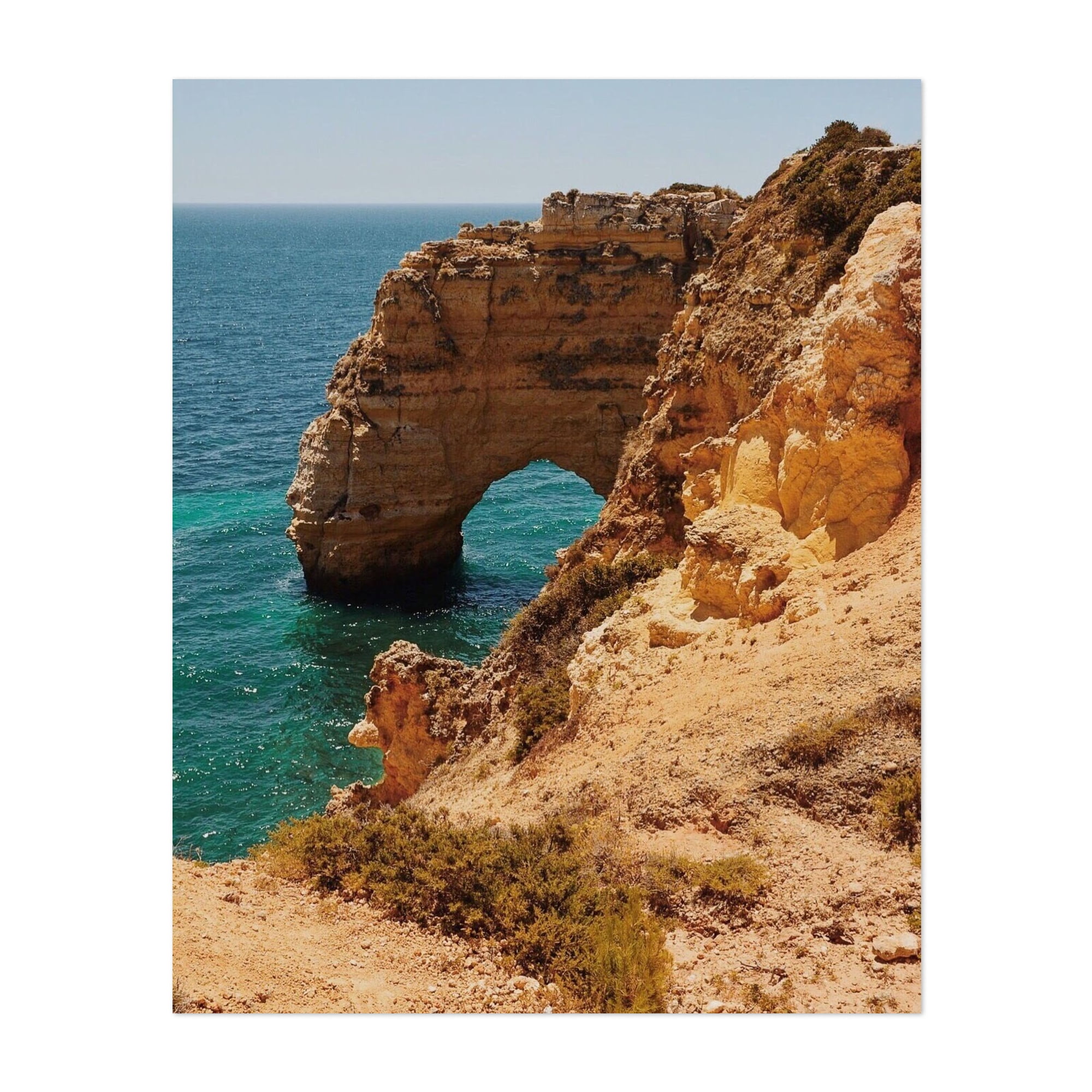 Algarve Arch - Faro District Portugal Photography Unframed Wall Art ...