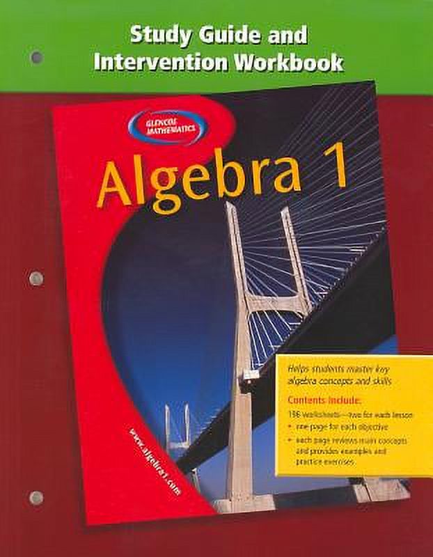 Algebra 1: Study Guide and Intervention Handbook - Walmart.com