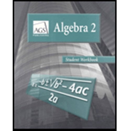 Pre-Owned Algebra 2 Student Workbook Paperback - Walmart.com