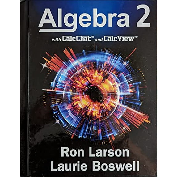 Pre-Owned Algebra 2, with CalcChat and CalcView, by Cengage (Hardcover ...