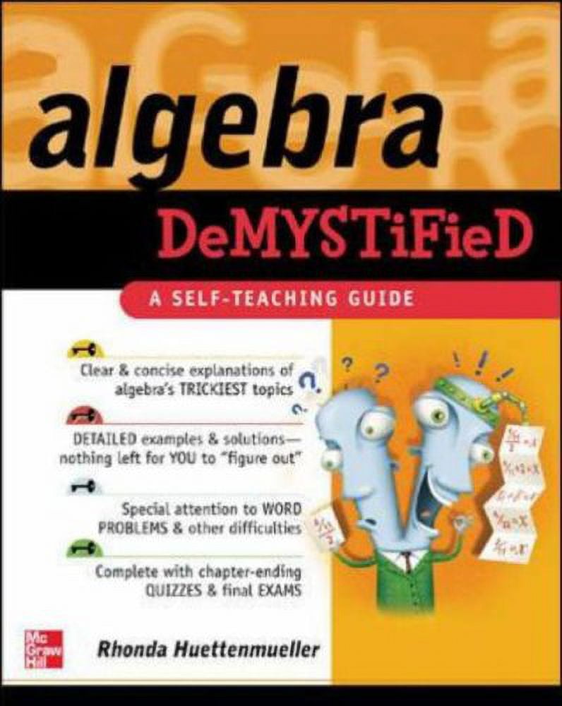 Pre-Owned Algebra Demystified : A Self Teaching Guide (Demystified ...