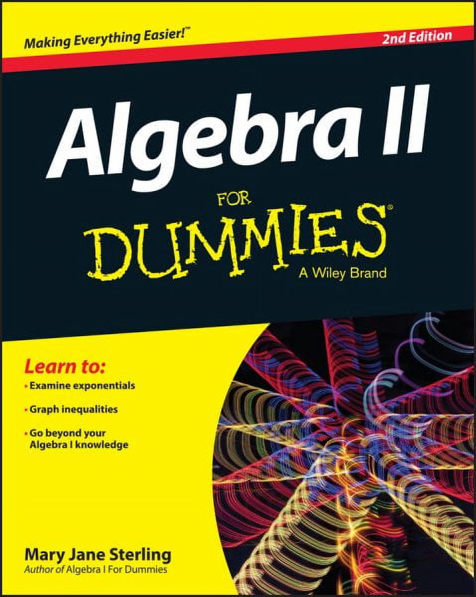 Algebra II for Dummies - Walmart.com
