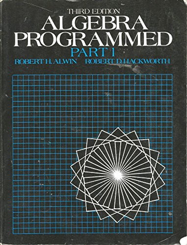 Pre-Owned Algebra Programmed: Part 1 (Paperback) 0130219088 ...