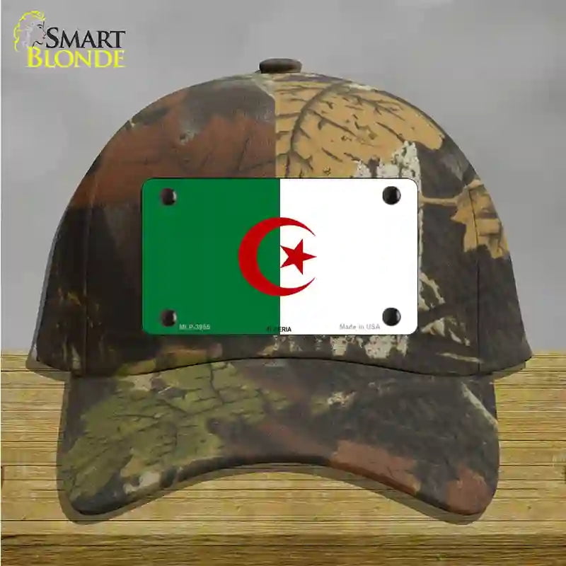 Algeria Flag Novelty License Plate Hat Cotton Camoflauge - Walmart.com