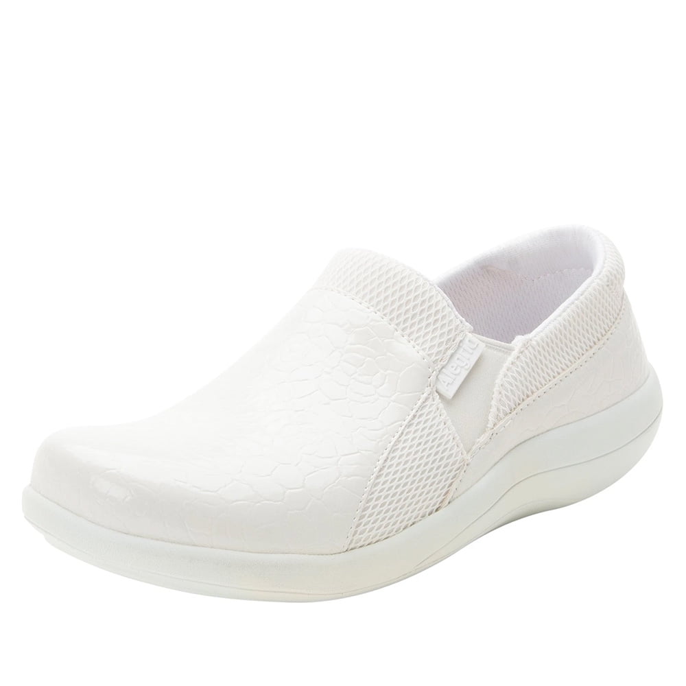 Algeria Womens Duette Flourish White Shoe - Walmart.com