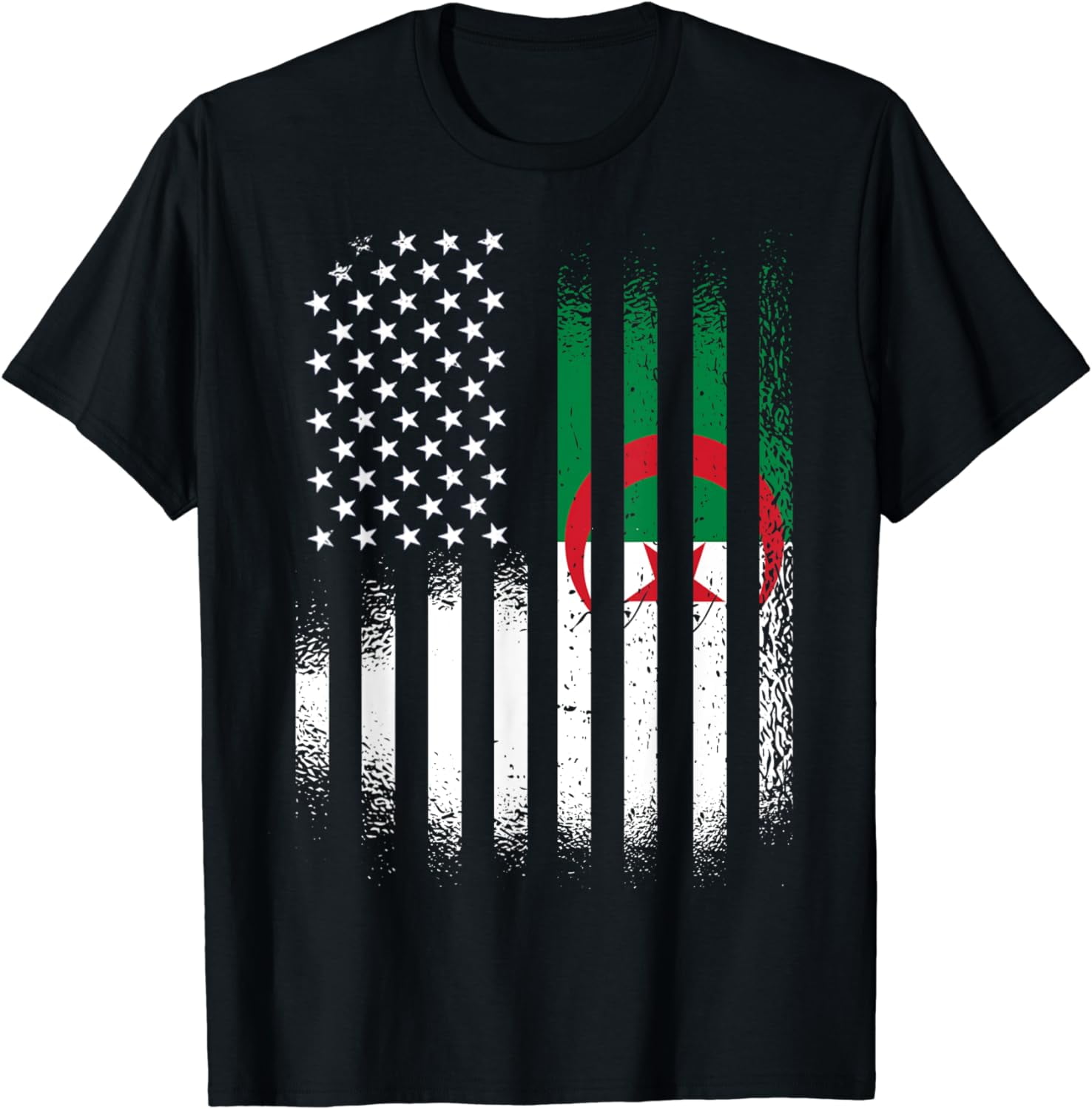 Algerian American Heritage Month Algeria Patriot Grown T-Shirt ...