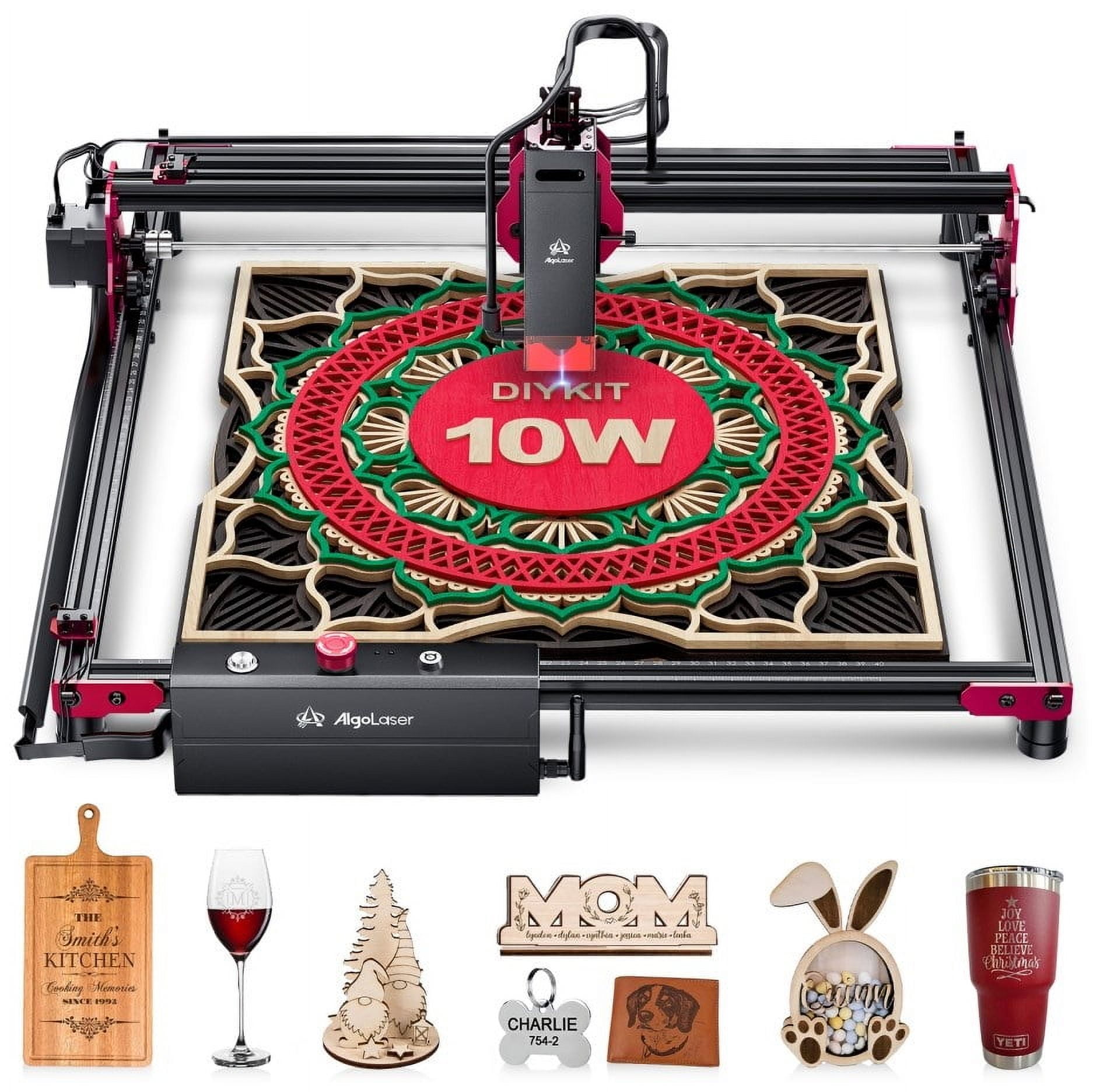 Algo DIY KIT Engraving Machine, 10W Output Power Cutter Engraver for ...