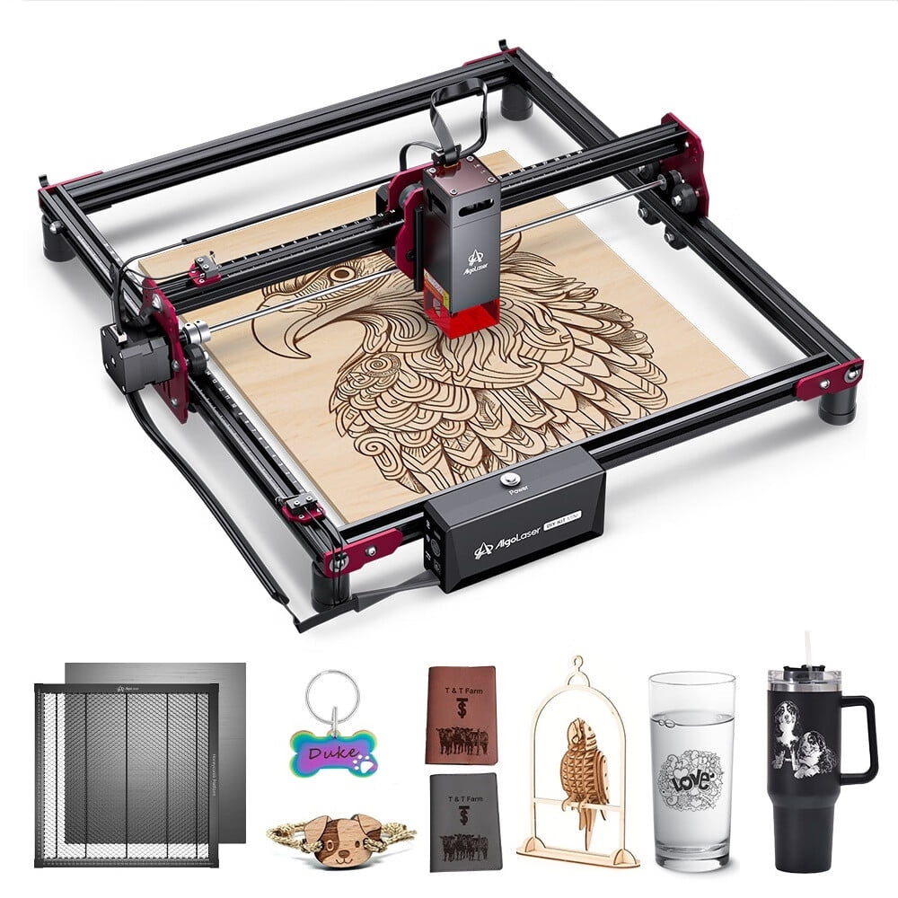 Algo DIY KIT Mini Engraver 5W Output Power with Honeycomb Working Panel ...