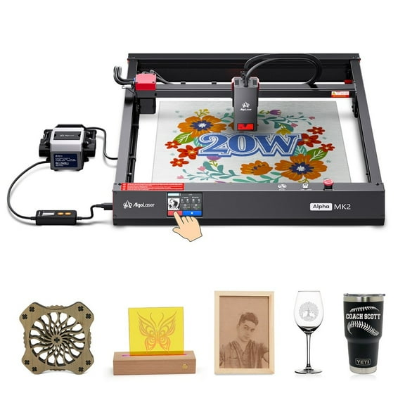 LaserPecker LP2 Handheld Laser Engraver, 1kg Portable Engraving Machine ...