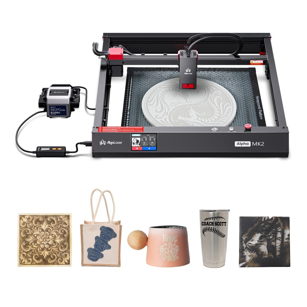 Algo MK2 20W Higher Accuracy Engraver and Cutter with Air Assist ...