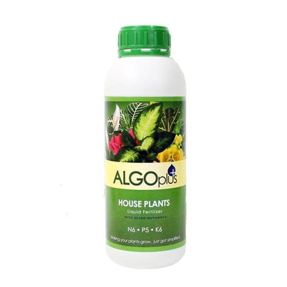 AlgoPlus Indoor House Plants & Flowering Fertilizer, 1 Litre - Walmart.com