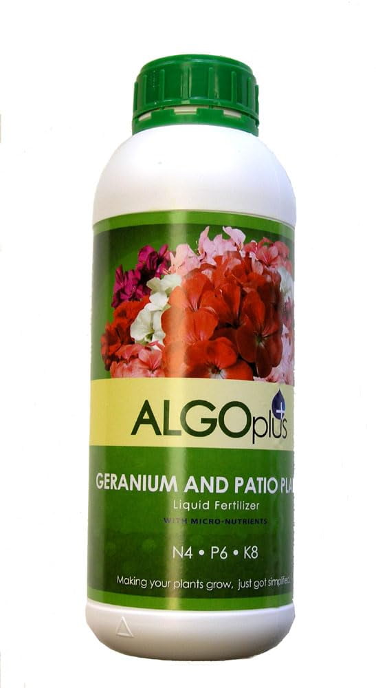 AlgoPlus Geranium and Patio Plant Liquid Fertilizer - 1 Liter - Walmart.com