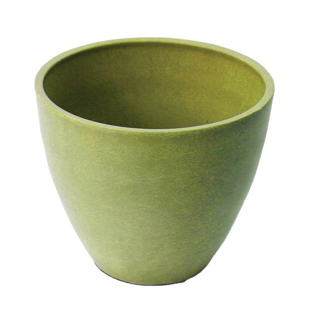 Algreen Round Curve Valencia Indoor and Outdoor Planter and Flower Pot ...
