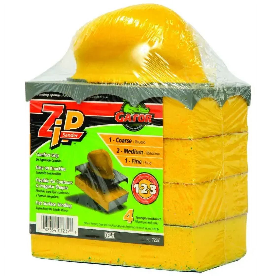 Ali 7232 Gator Zip Step 123 Sanding Sponge Holder Kit With 1 Holder And ...