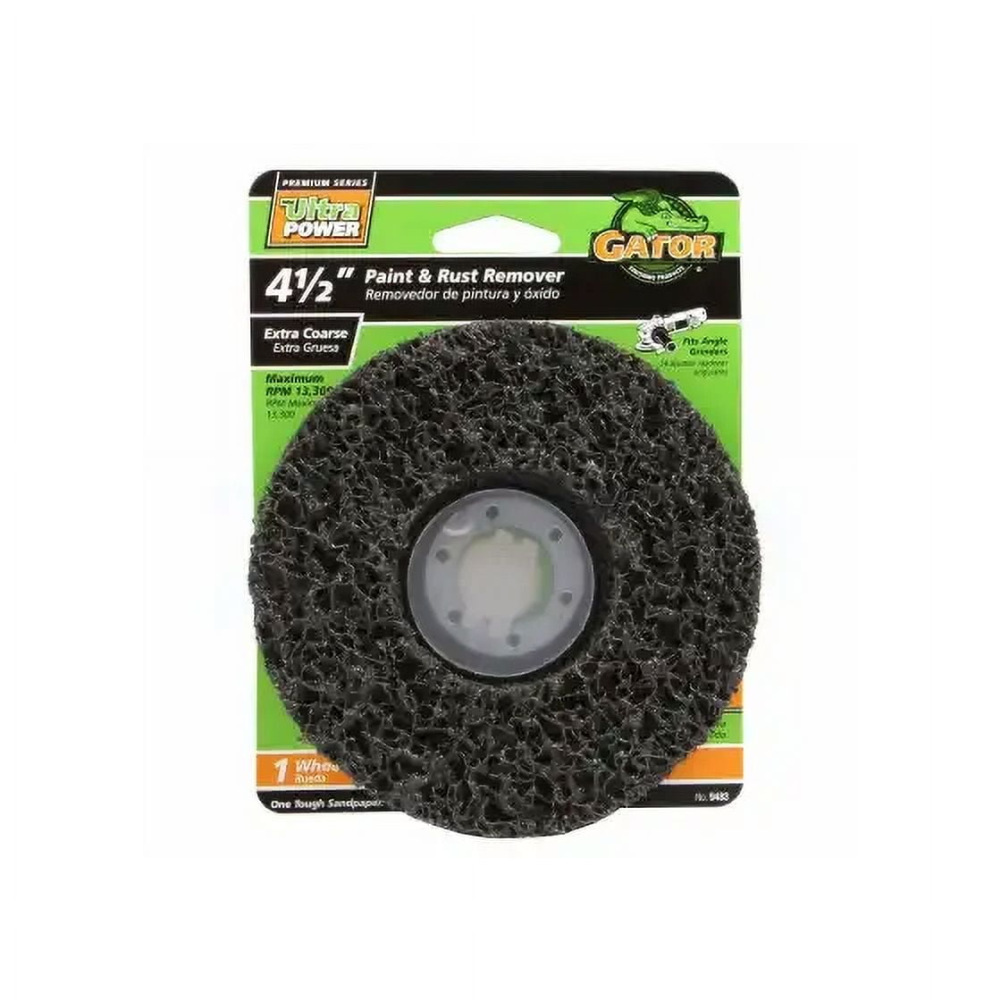 Ali 9483GA Gator 4-1/2 By 7/8 Inch Paint And Rust Remover Disc Extra ...
