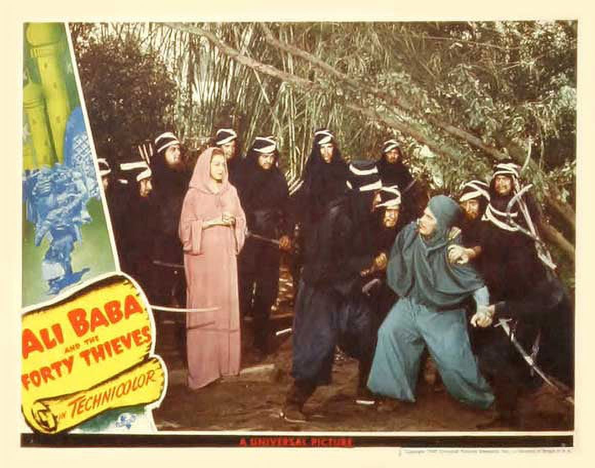 Ali Baba and the Forty Thieves - movie POSTER (Style J) (11" x 14 ...