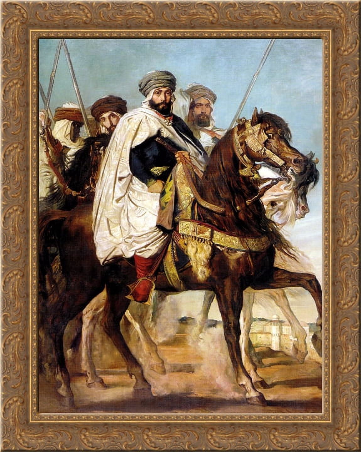 Ali Ben-Hamet, Caliph of Constantine and Chief of the Haractas ...