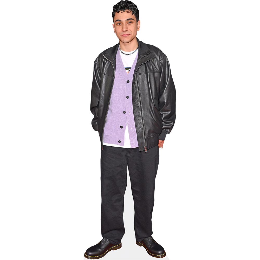 Ali Hadji-Heshmati (Leather Jacket) Mini Size Cutout. Standee ...