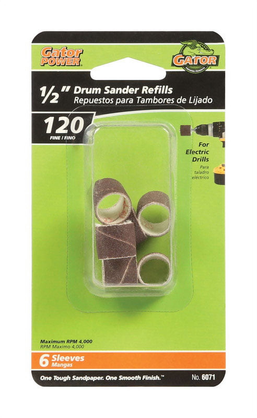 Ali Industries 6071 .5 x .5 in. Fine Drum Sander Abrasive Sleeve ...