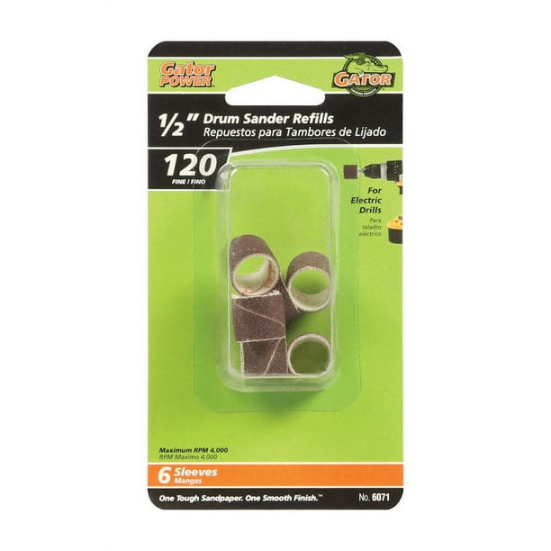 Ali Industries 6071 .5 x .5 in. Fine Drum Sander Abrasive Sleeve ...