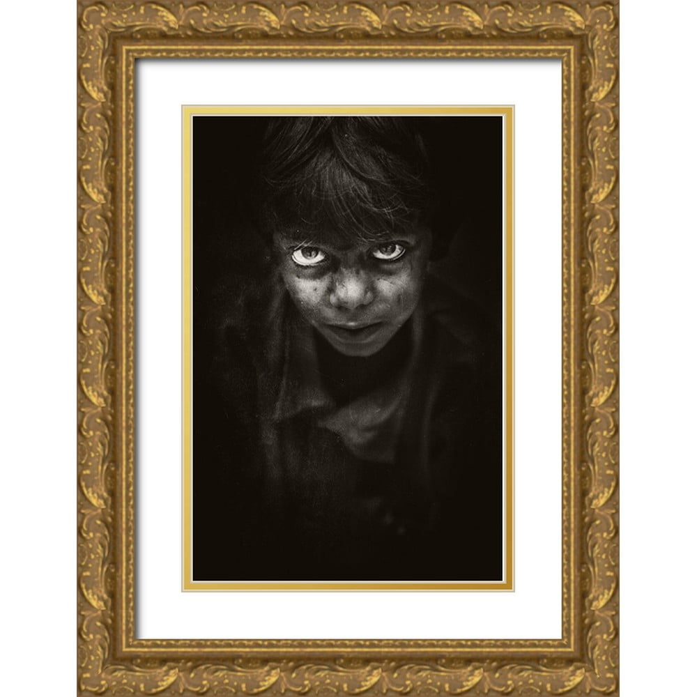 Ali, Naseem 11x14 Gold Ornate Wood Framed with Double Matting Museum ...