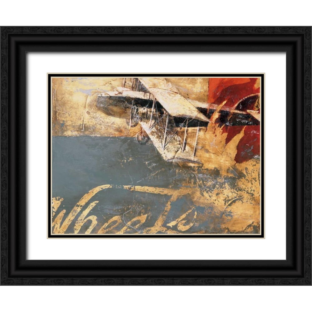 Aliaga, Carme 24x19 Black Ornate Wood Framed with Double Matting Museum ...