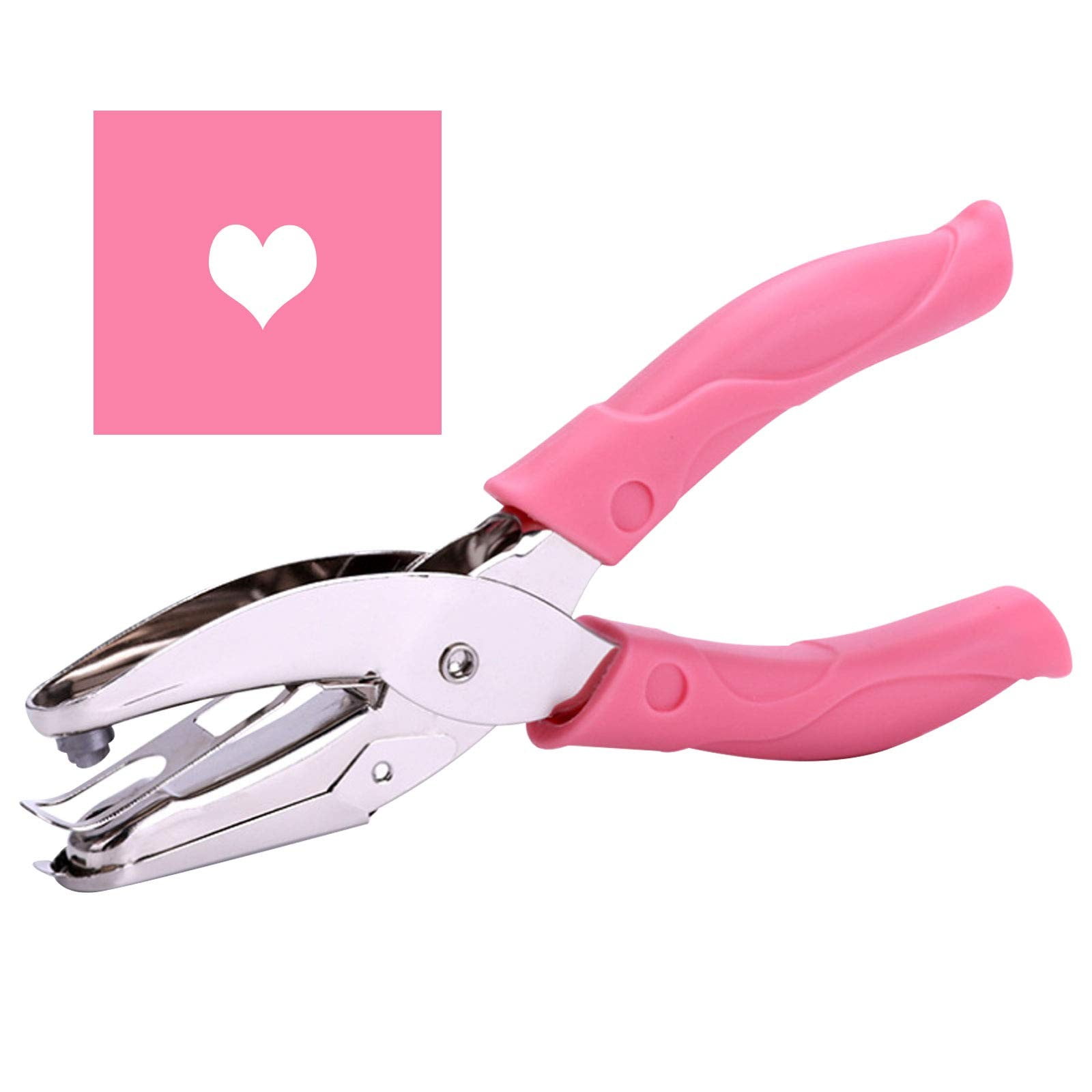 Alialene Loving heart Metal Single Handheld Hole Paper Punch Punchers ...