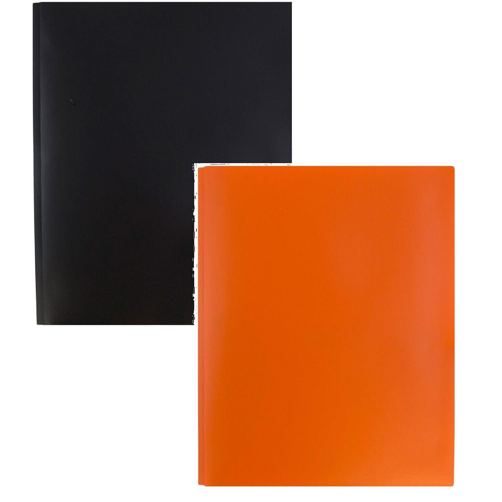 Alialene Pocket Folders with Prongs(2 Pack, Assorted Colors) Recycled ...