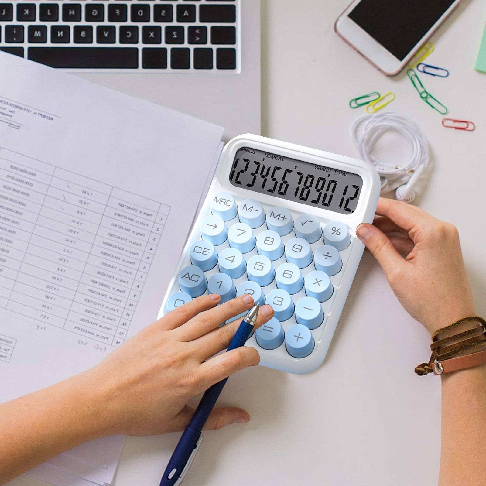 Alialene desk calculator large display Standard Calculator 12 Digit ...