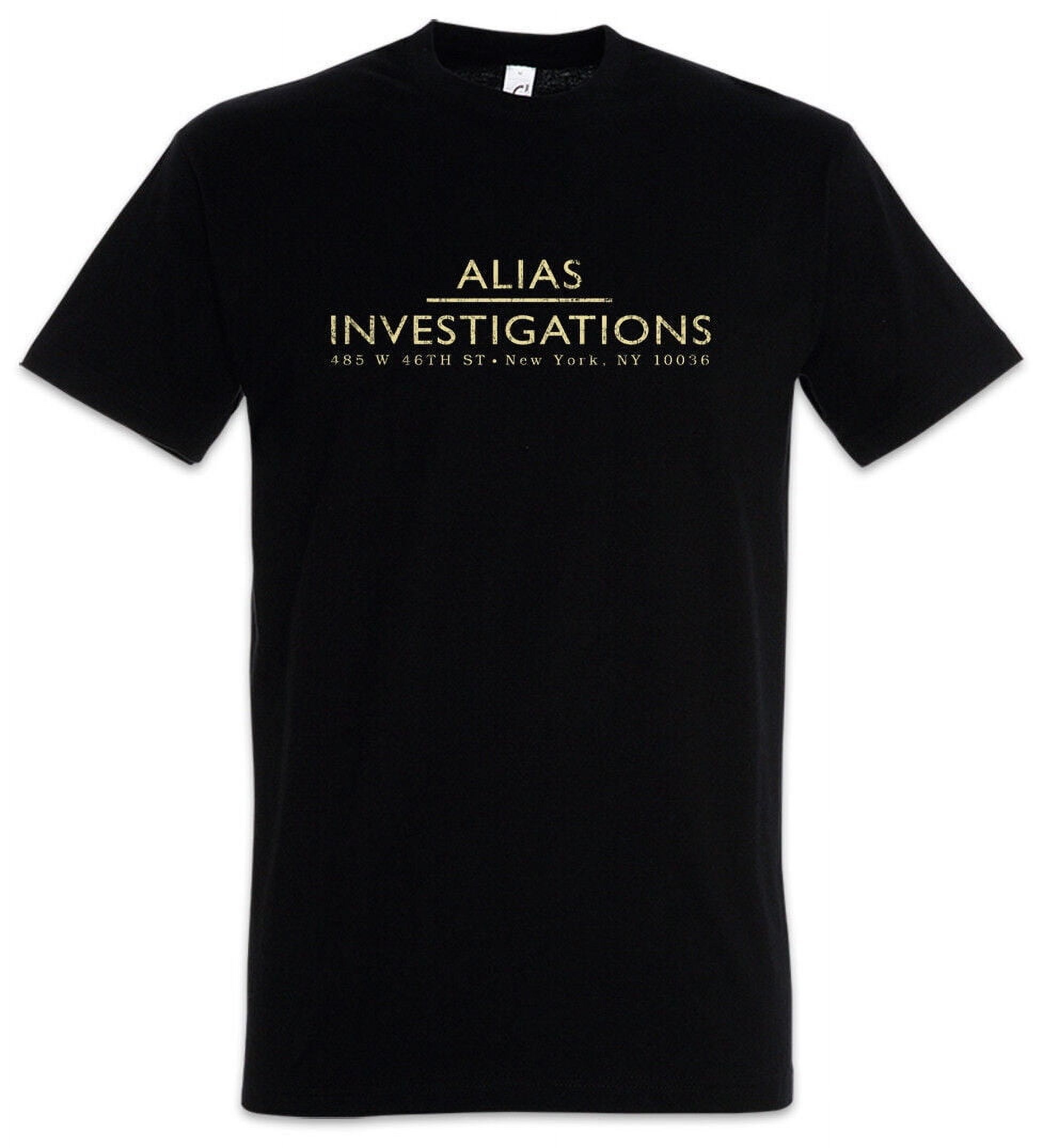 Alias Investigations T-Shirt Jessica Detektei Jones Symbol Firma Logo ...
