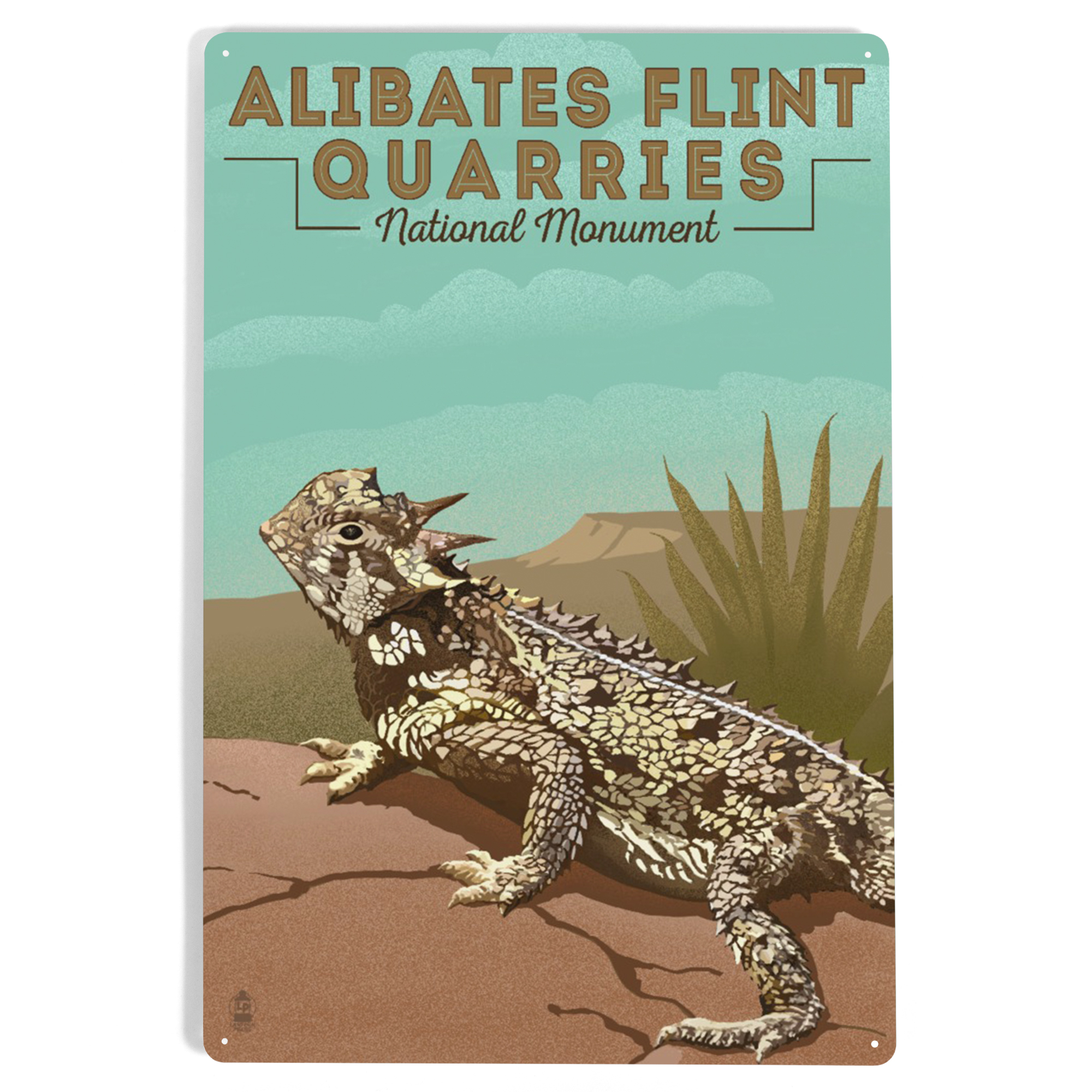 Alibates Flint Quarries National Monument, Texas, Horned Lizard ...