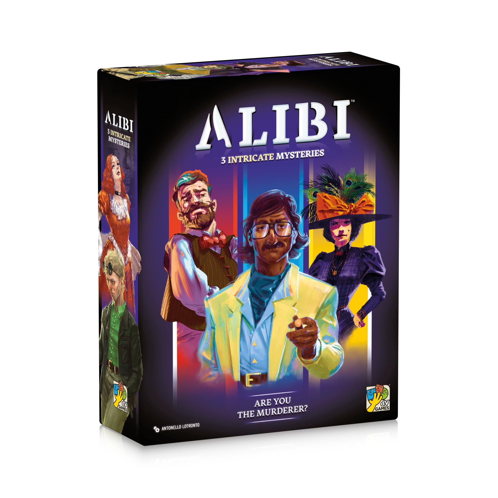 Alibi by DV Games - Murder BSL1 Mystery- Roleplaying Deduction Great ...