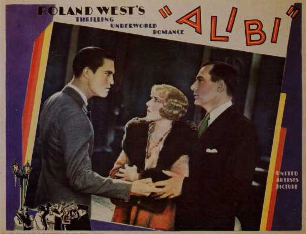 Alibi - movie POSTER (Style A) (11" x 14") (1929) - Walmart.com