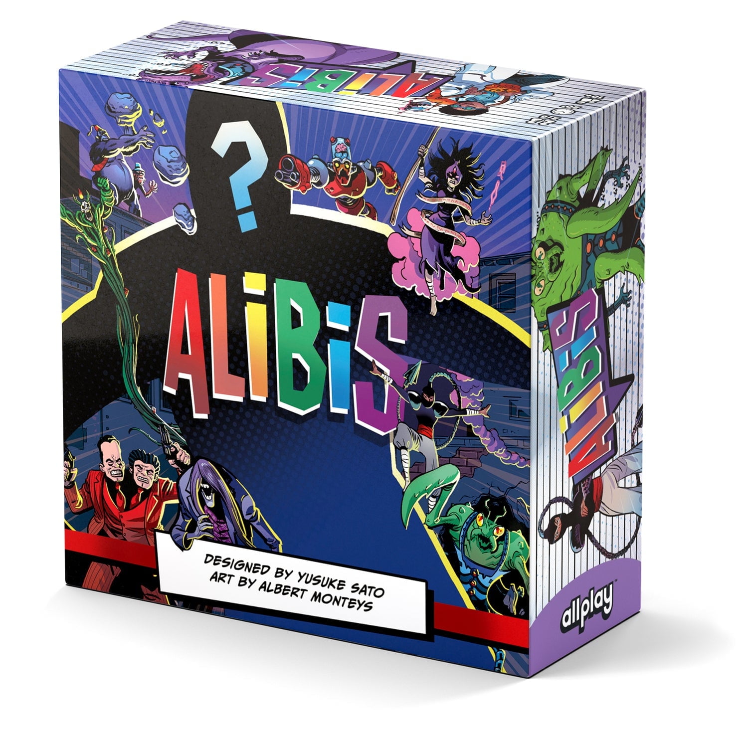 Alibis Family Cooperative Board Game for Ages 10+, from Asmodee ...
