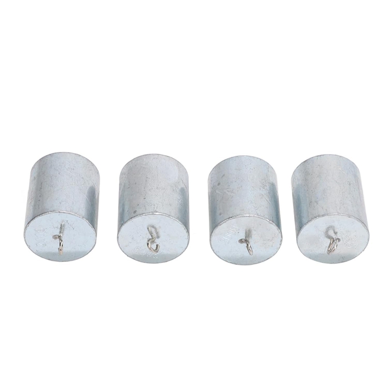 Alibration Weights 200 G, Chromeplated Steel 4 Pcs. Double Hook ...