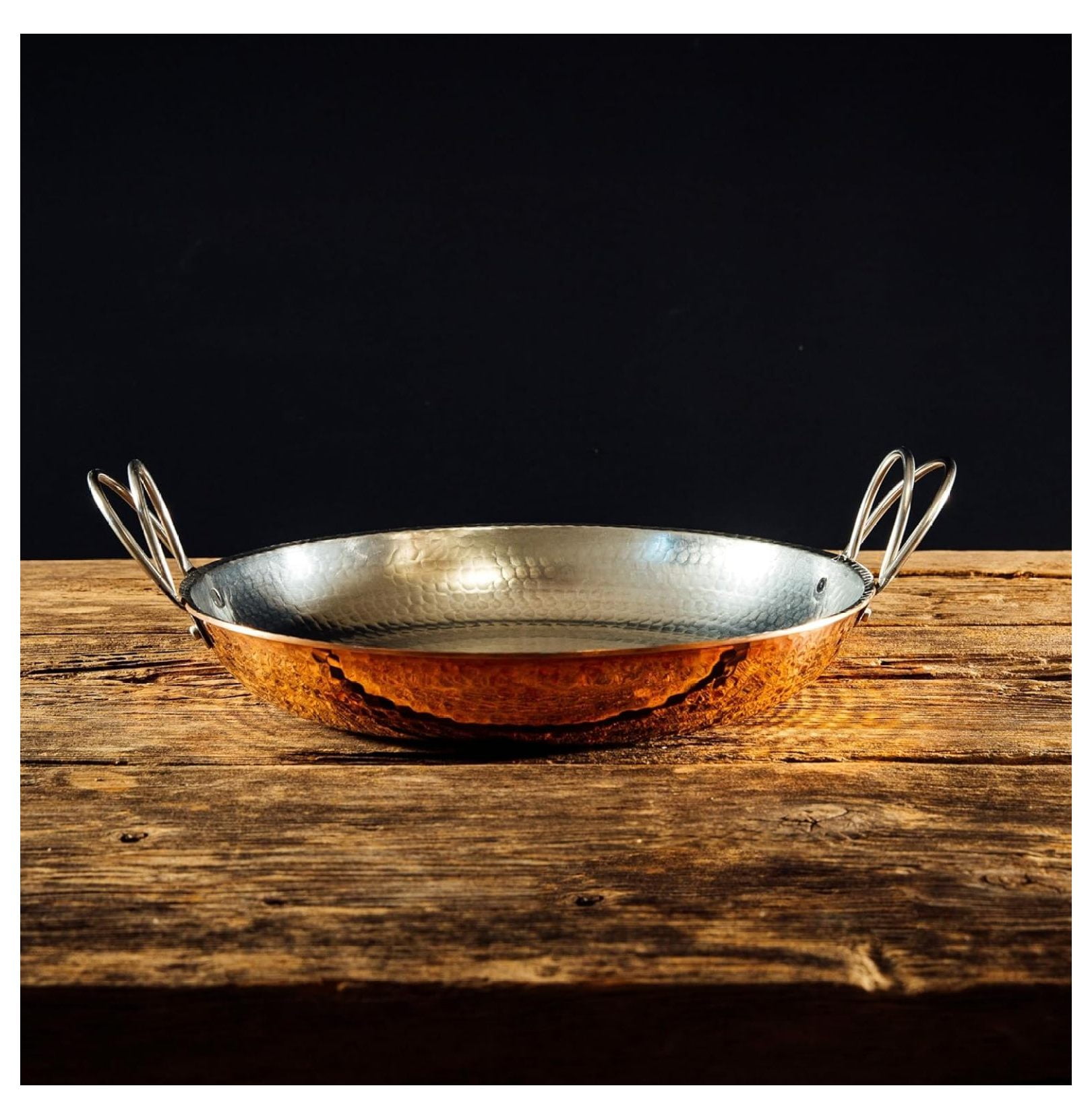 Alicante Paella Cooking Pan | 8 inch diameter |Patented Stainless Steel ...