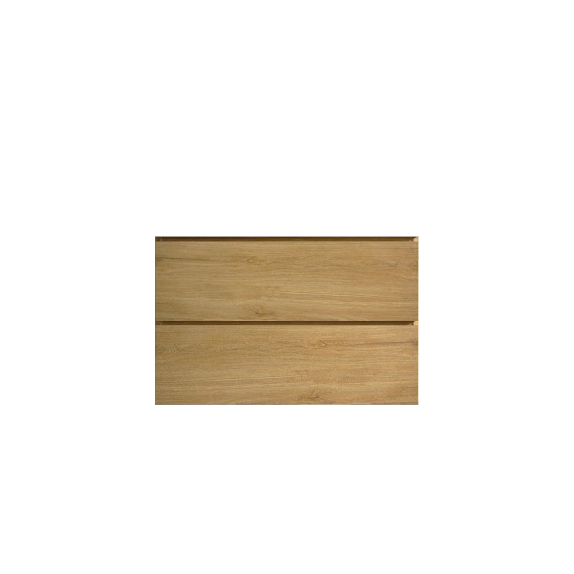 Alice 30" Wall Mounted Floating Bathroom Vanity in Natural Oak without ...