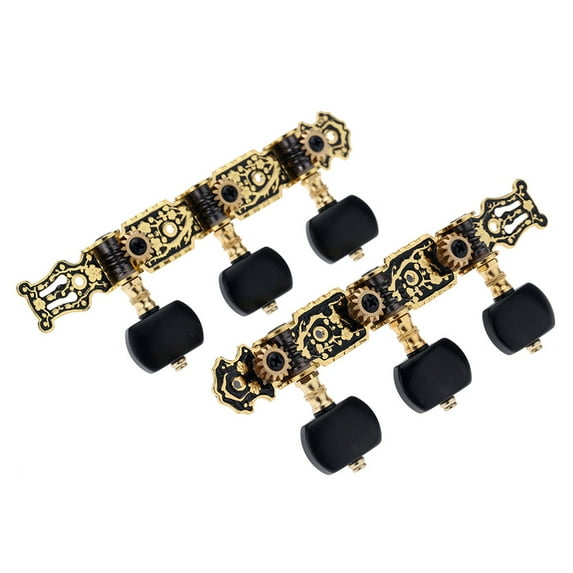 Alice AO-020HV3P 1Pair(Left + right) Classical Guitar Tuning Key Gold ...