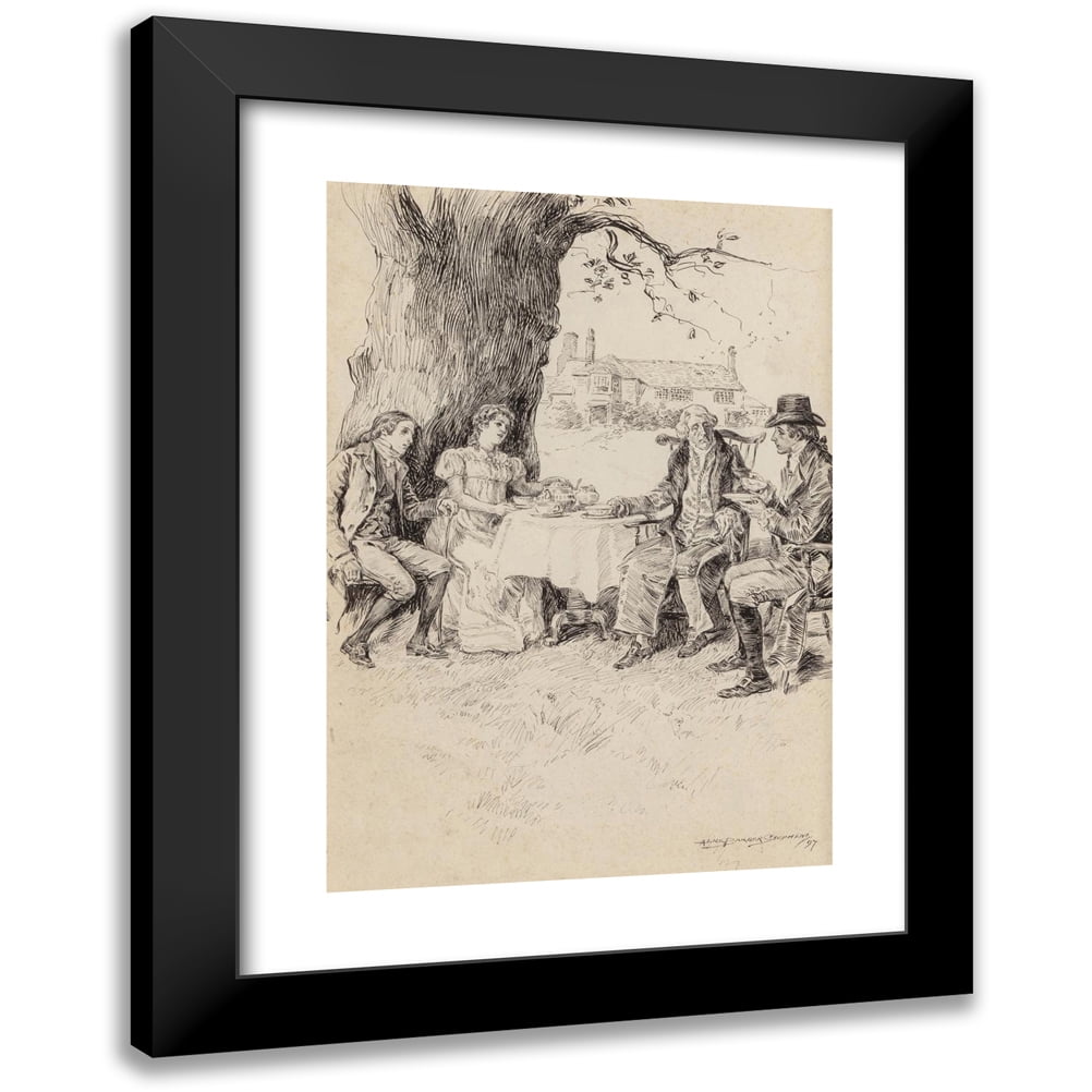 Alice Barber Stephens 11x14 Black Modern Framed Museum Art Print Titled ...