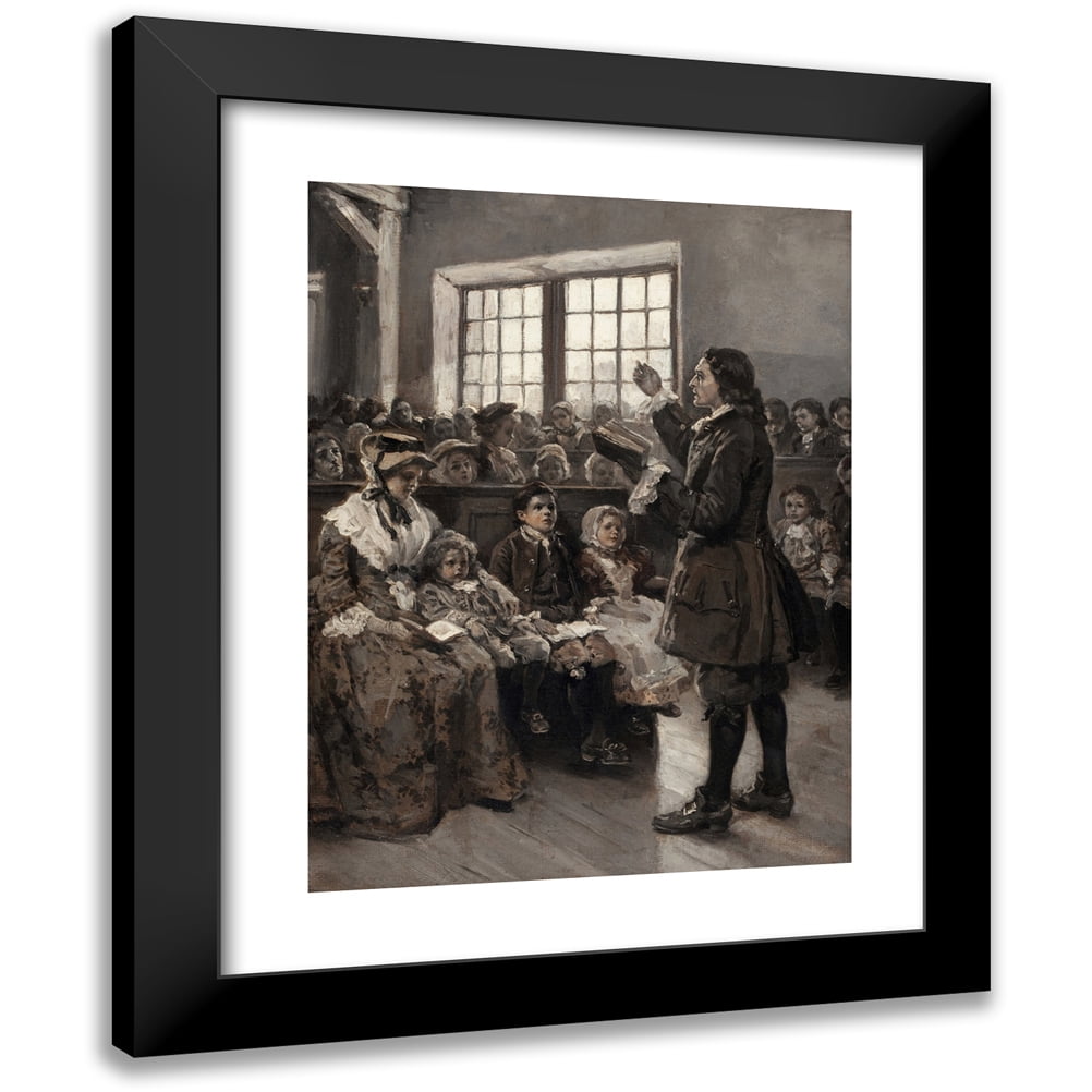 Alice Barber Stephens 12x14 Black Modern Framed Museum Art Print Titled ...