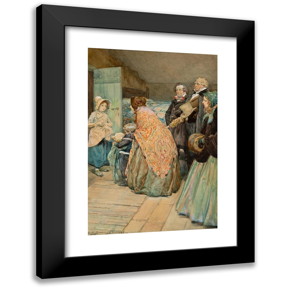Alice Barber Stephens 17x24 Black Modern Framed Museum Art Print Titled ...