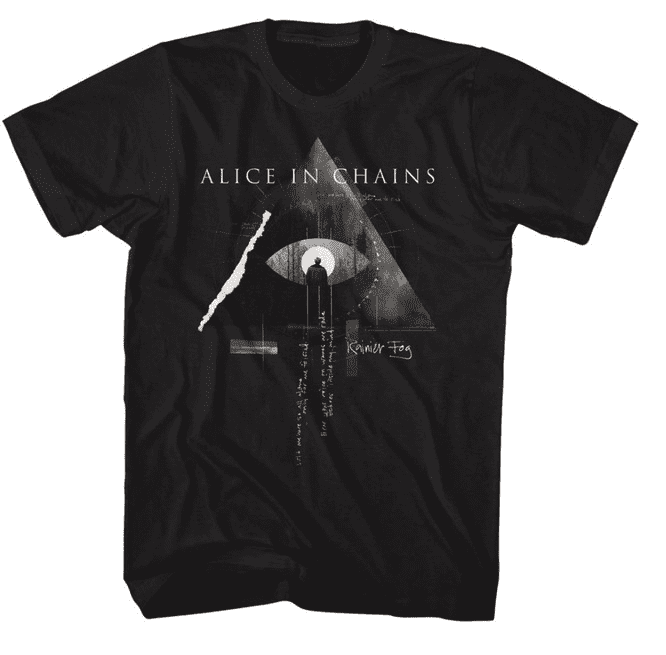 Alice In Chains Rainier Fog Album Cover Artwork Men'S Unisex T-Shirt ...