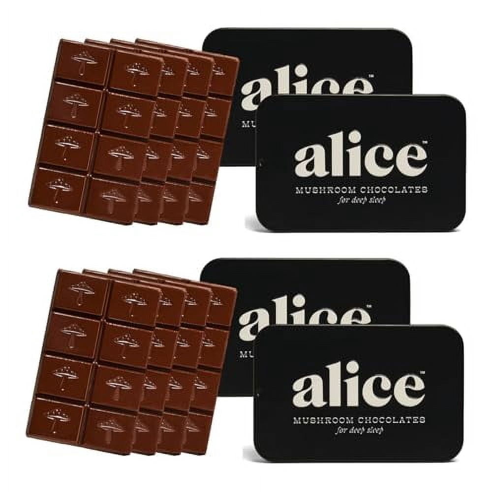 Alice Chocolate Nightcap – Sleep-Supporting Organic Dark Chocolate ...