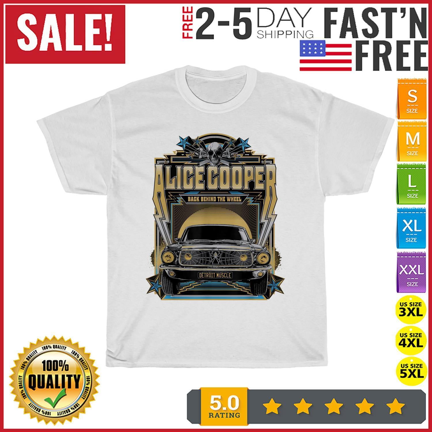 Alice Cooper – Built For Speed 2022 Tour Vintage T Shirt Men Women Fashion NEW - Walmart.com