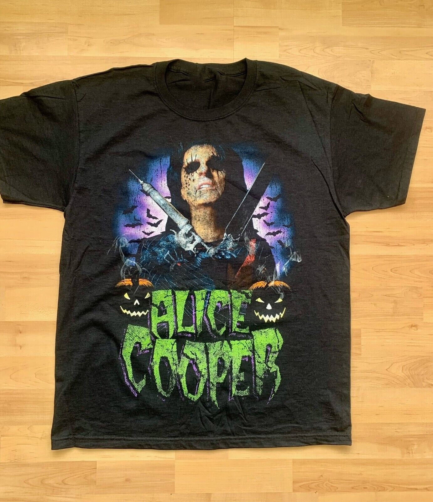 Alice Cooper Halloween 2008 Concert Tour Black All Size Shirt FA1562 ...