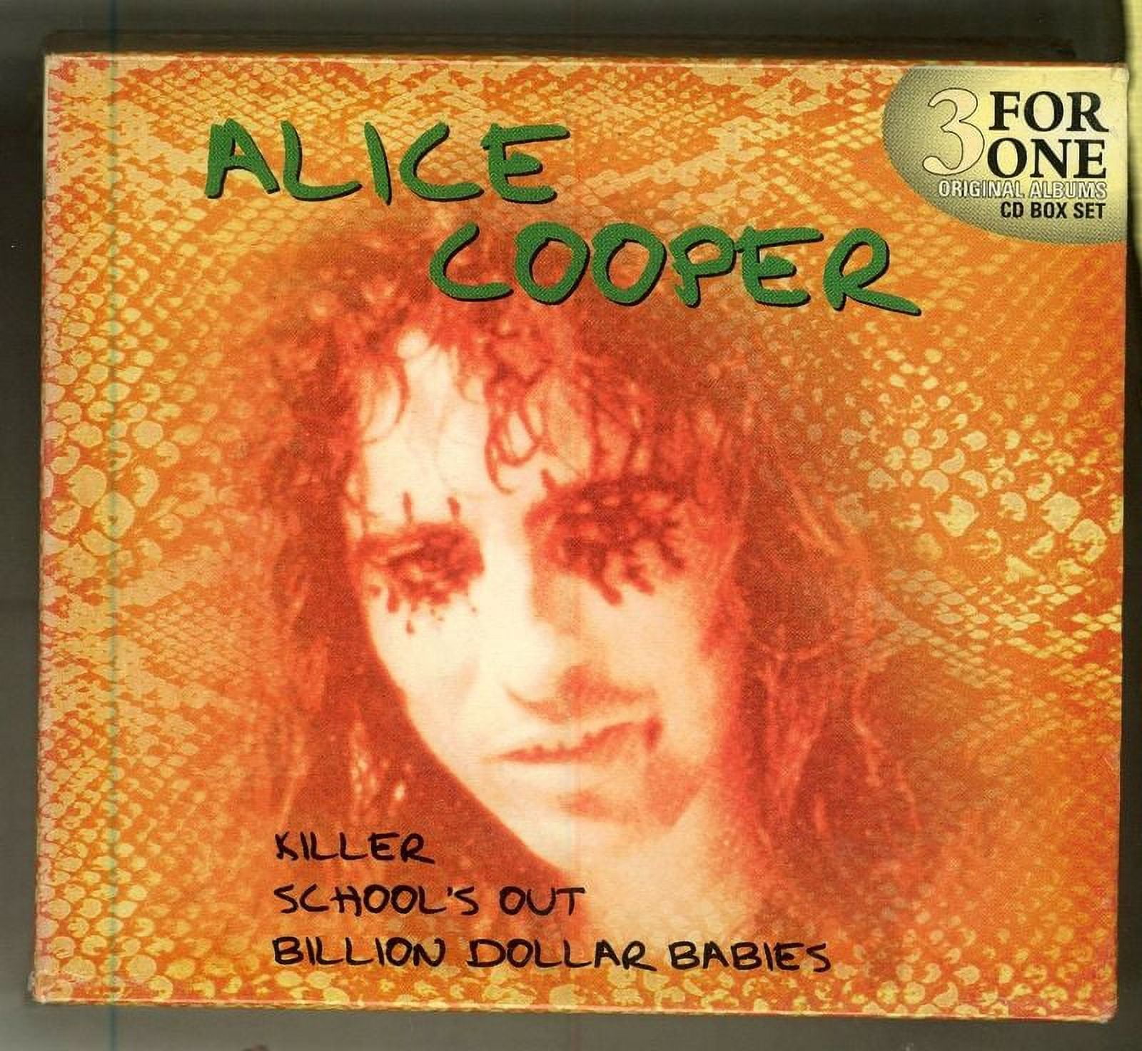 Alice Cooper - Killer / School's Out / Billion Dollar Babies - 3CD - Walmart.com