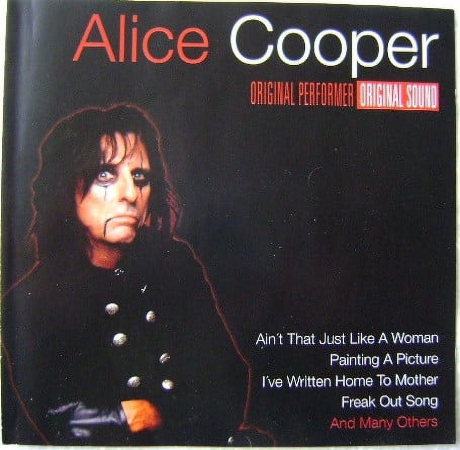 Alice Cooper - Original Performer Original Sound (CD) - Walmart.com